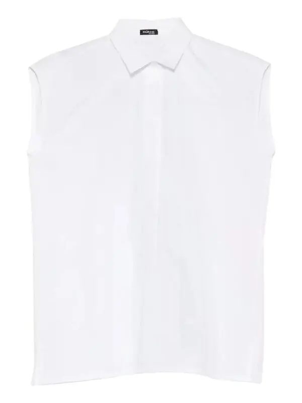 Kiton Sleeveless Shirt - White
