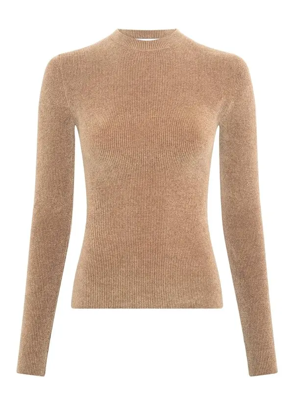 Gabriela Hearst Regent Silk Top - Neutral