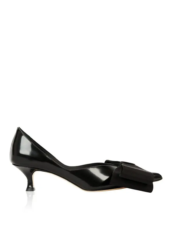 A.W.A.K.E. Mode Lea Pump With Bow - Black
