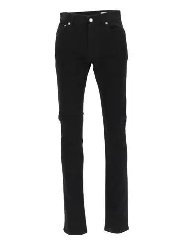 Alexander McQueen Stretch Denim Jeans - Black