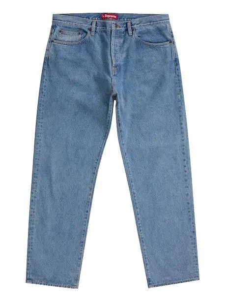 Supreme Baggy Jean - Washed Indigo
