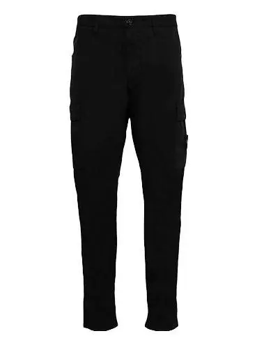 Stone Island Stretch Cargo Pants - Black