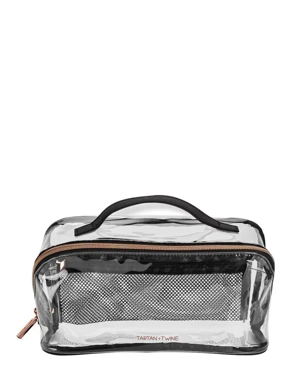 TARTAN + TWINE Clear Zip Cube Organizer - One-color