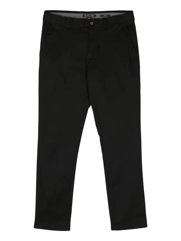 Michael Kors Cotton Trousers - Black