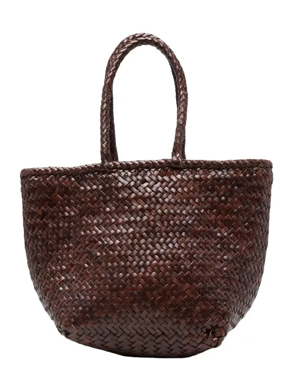 Dragon Diffusion Grace Basket Shoulder Bag - Brown