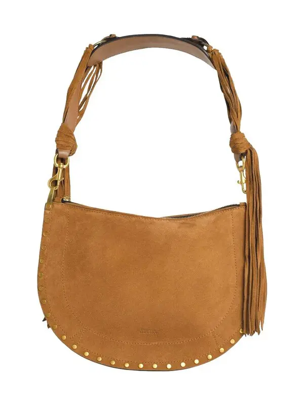 Isabel Marant Oskan Soft Suede Bag - Brown