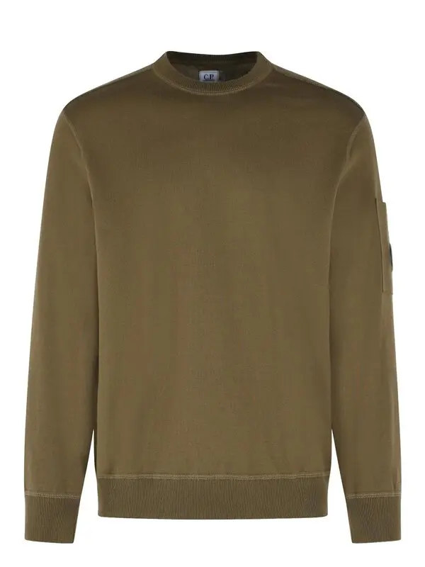 C.P. COMPANY Cotton Sweater - Green