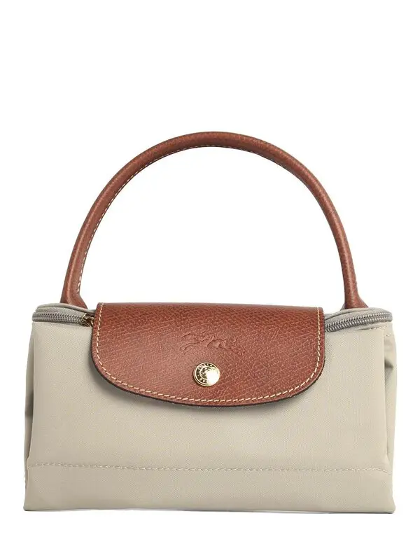 Longchamp Le Pliage Original Handle Bag - Grey