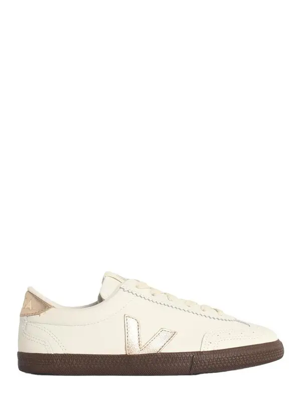 VEJA Volley Leather Sneakers - White