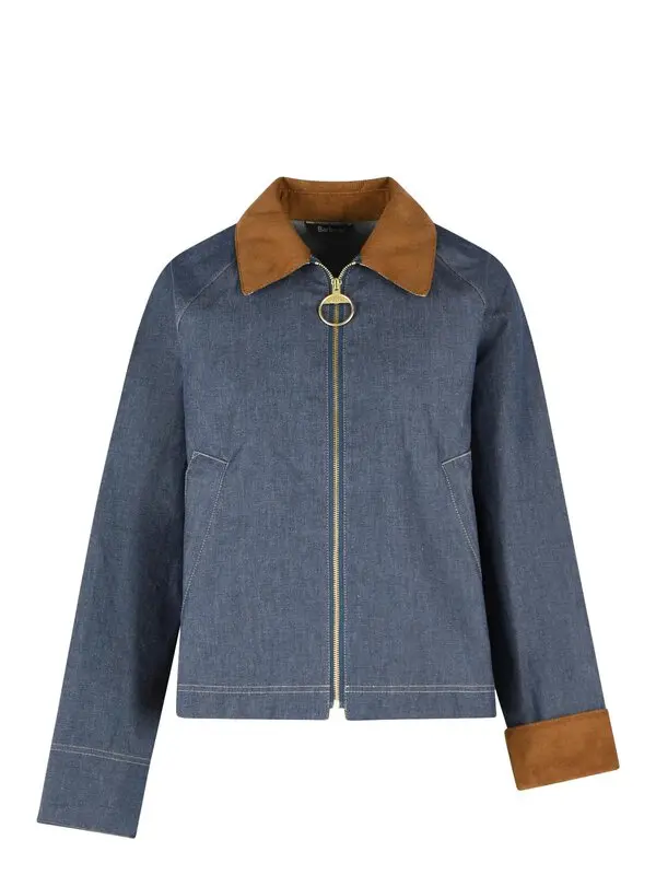 Barbour Freckleton Cotton Jacket - Blue