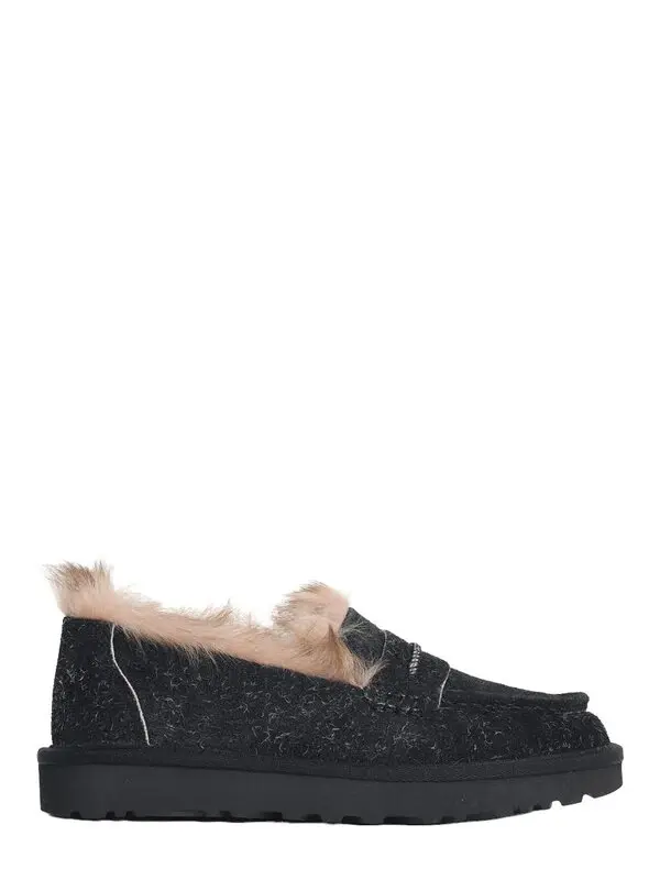 UGG Ellis Suede Loafers - Black