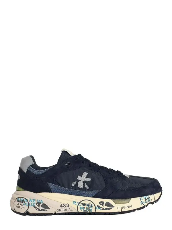 Premiata Suede Blend Sneakers - Blue