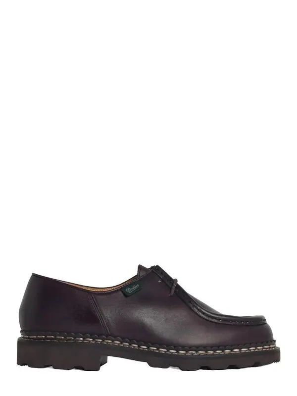 Paraboot Michael Smooth Leather Loafers - Brown
