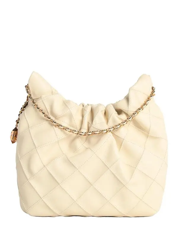 Tory Burch Fleming Mini Bag - Cream