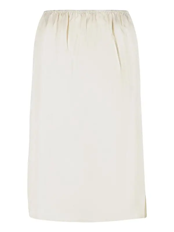 Loulou De Saison Vasali Silk Skirt - Ivory