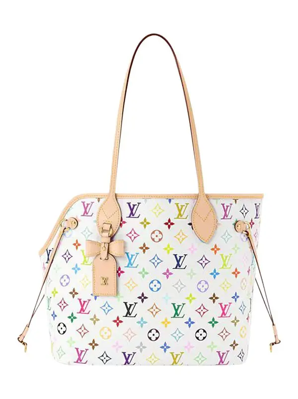 LOUIS VUITTON X Takashi Murakami Neverwoof Tote - White
