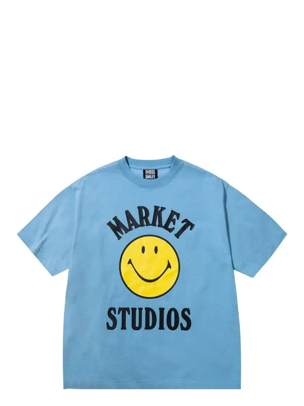 MARKET Smiley Mood T-shirt - Blue
