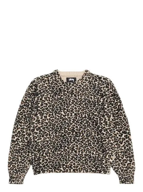 StÜssy Print Sweater - Leopard