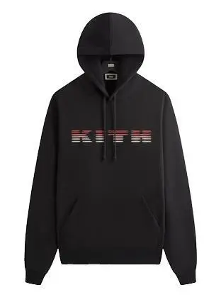 Kith Parallel Lines Williams Iii Hoodie - Black