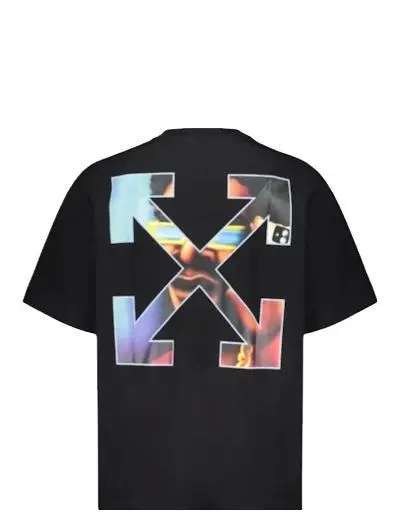 Off-White Barber Arrow Skate T-shirt - Black