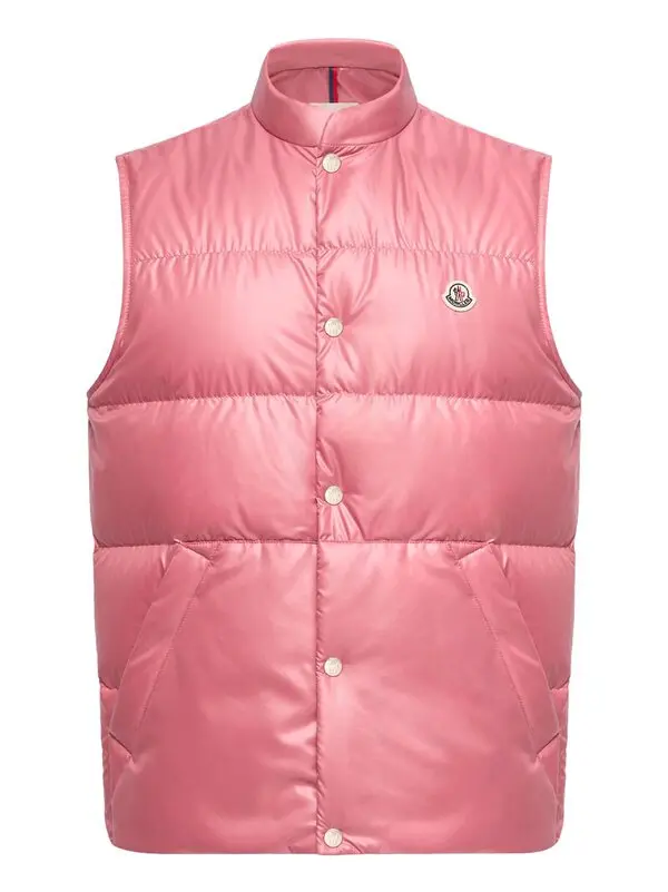 Moncler Restigo Down Vest - Pink