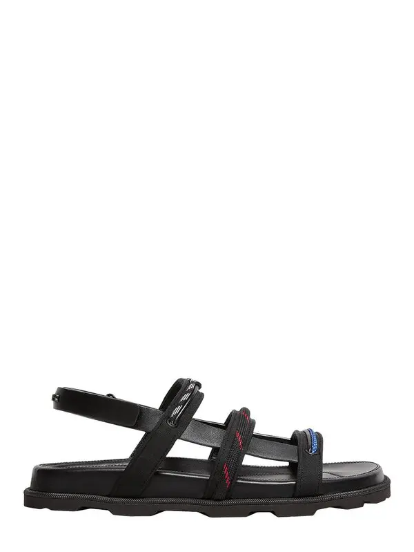 Moncler Vera Isla Sandals - Black