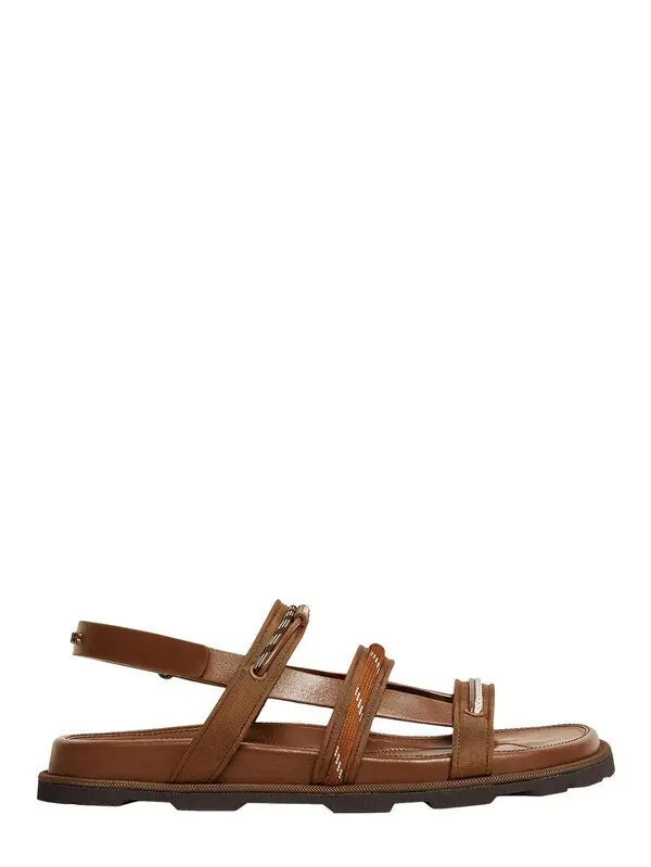 Moncler Vera Isla Sandals - Brown