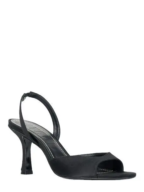 Staud Brigitte Slingback Slide Sandal - Black
