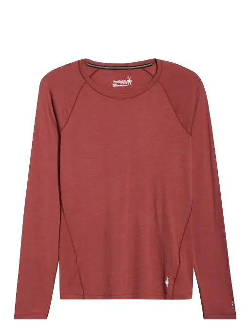 Smartwool Classic All Season Merino Wool Base Layer Long Sleeve T-shirt - Burnt Sienna