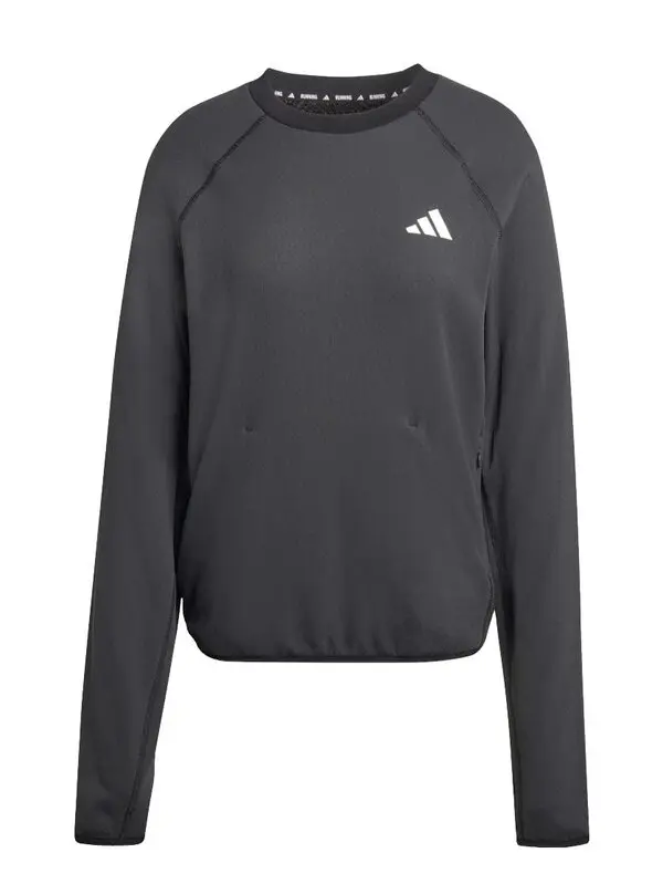 Adidas Fuzzy Knit Crewneck - Black