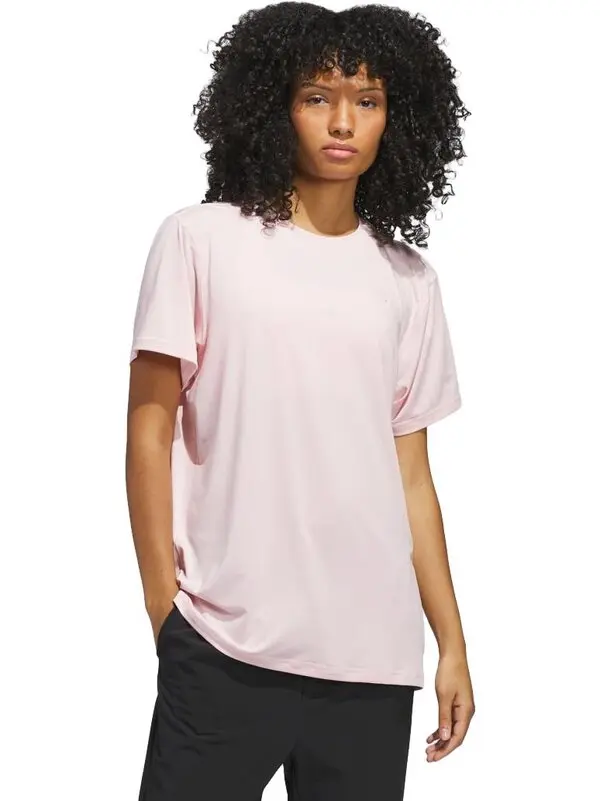 Adidas Designed For Train Everyday Workout Tee - Sandy Pink
