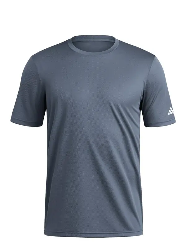 Adidas Short Sleeve Tech Tee Grey - Onix / White