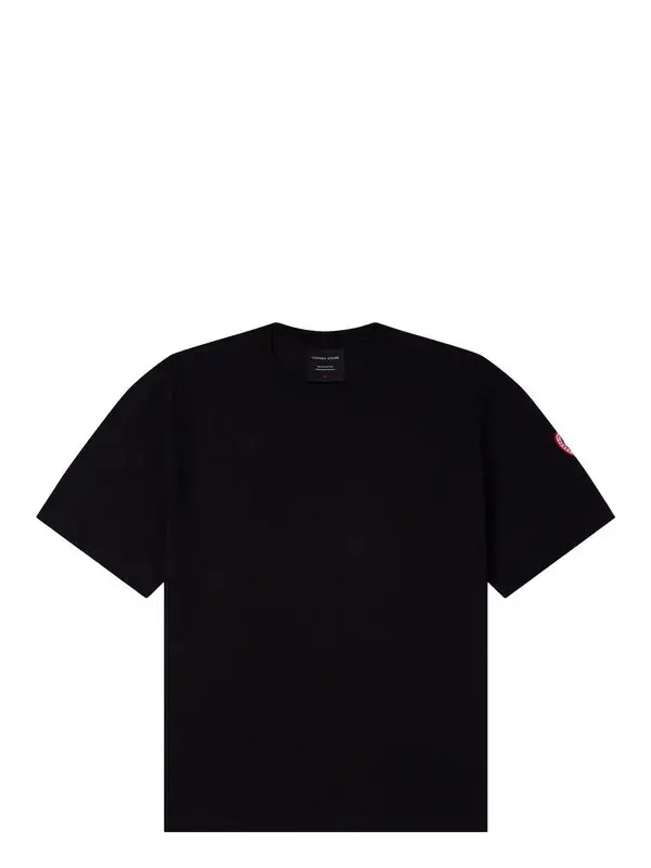 Canada Goose Novo Cotton-jersey T-shirt - Black