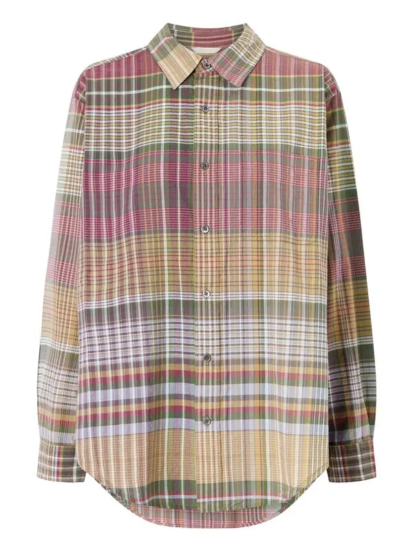 Aimé Leon Dore Checked Cotton Shirt - Multi