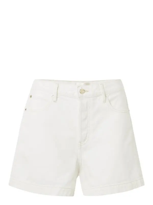 FRAME Everyday Denim Shorts - White