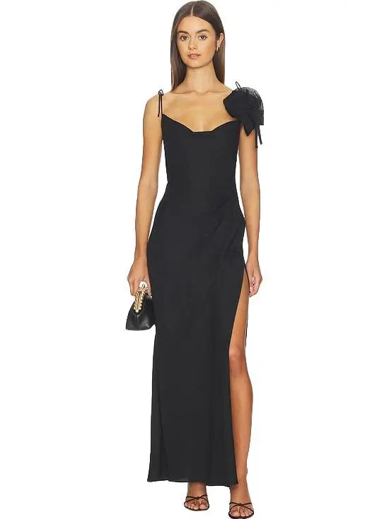 MOTHER OF ALL Etta Maxi Dress - Black