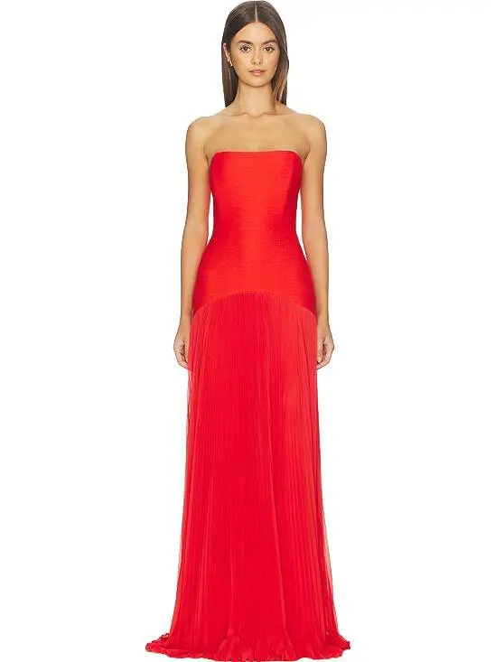 Alexis Sunniva Dress - Red
