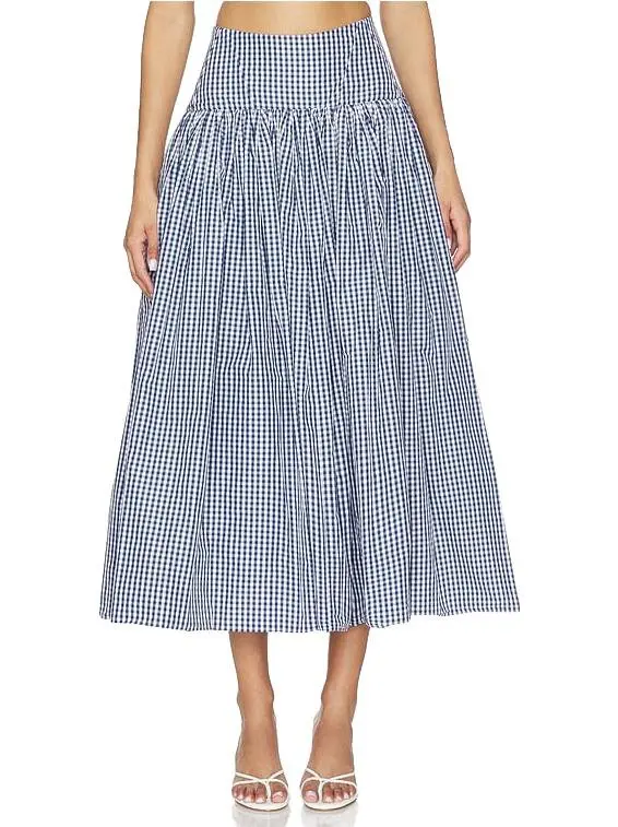 Alexis Havara Skirt - Navy & White