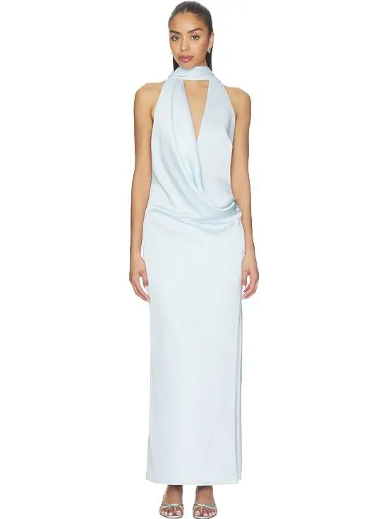 LOVERS AND FRIENDS Faby Maxi Dress - Ice Blue