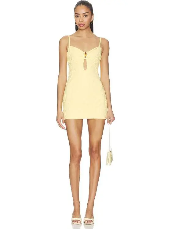 Devon Windsor Imani Mini Dress - Lemondrop