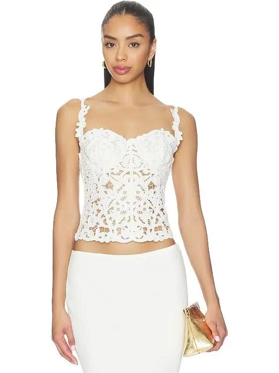 Cult Gaia Zaire Top - Off White