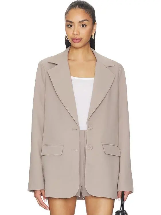 FAVORITE DAUGHTER The Favorite Oversized Blazer - Soft Taupe