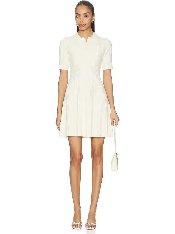 Paige Olie Dress - Ecru