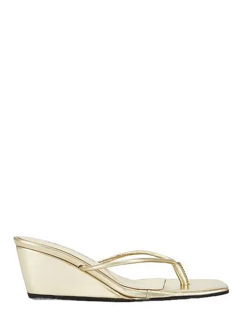 Jeffrey Campbell Simplicity Heeled Sandal - Gold