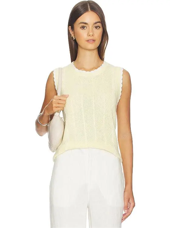 ALP N ROCK Lillian Tank - Soft Yellow