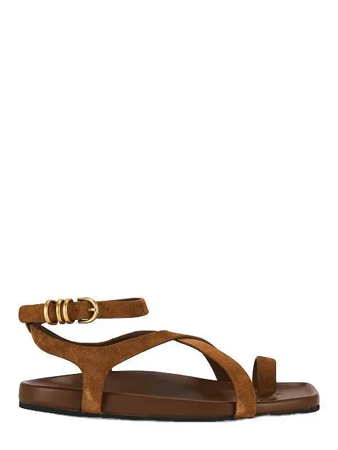 Rag & Bone Rue Sandal - Umber Suede