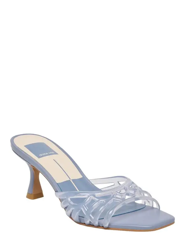 Dolce Vita Galae Slide Sandal - Dusty Blue Jelly