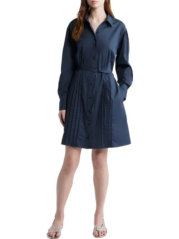 Rag & Bone Taylor Long Sleeve Shirtdress - Salut