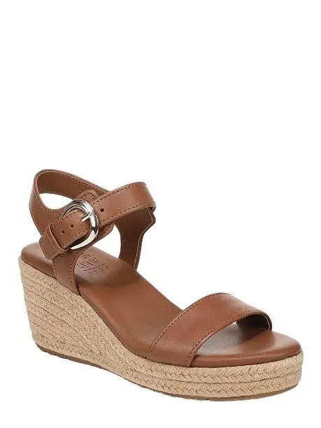 Naturalizer Platform Wedge Sandal - Walnut Wake
