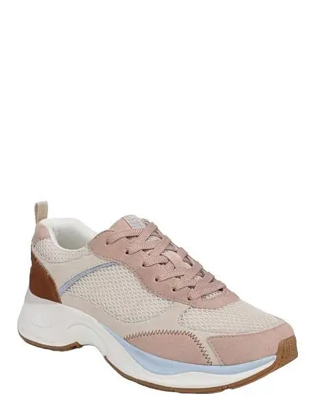 Naturalizer Zoie Sneaker - Ivory/pink/walnut